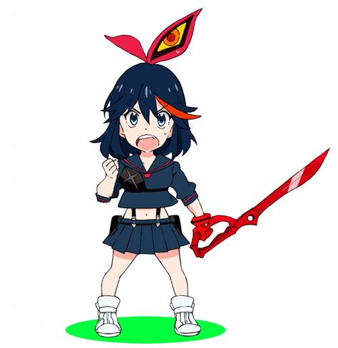 Matoi Ryuuko And Senketsu Kill La Kill Drawn By Mako Macomaco