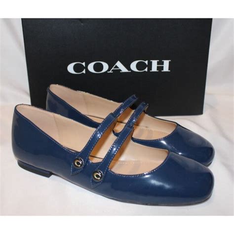 Coach Shoes Coach Womens Winley Double Buckle Mary Jane Patent