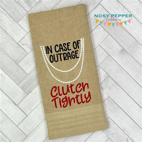 In Case Of Outrage Machine Embroidery Design 5 Sizes Included Digita In Case Of Outrage Machine Embroidery Design 5 Sizes Included Digita