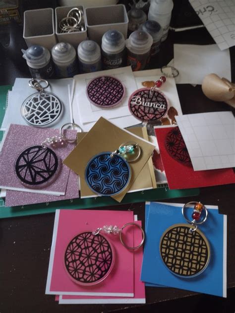 Strained Glass Keychains Rcricutcrafting