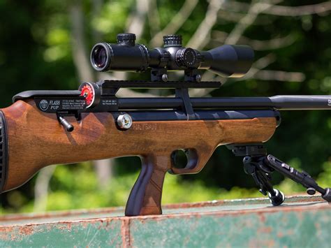 Hatsan Flashpup Qe Wood Stock Pcp Bullpup Pyramyd Air