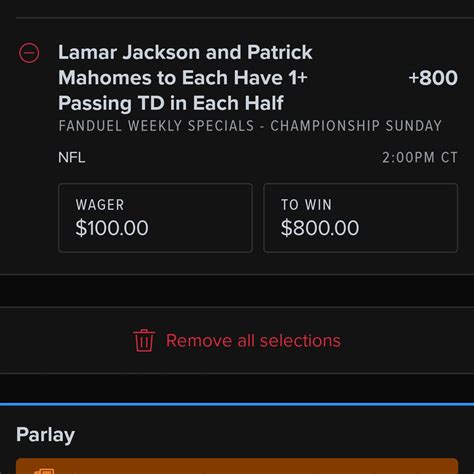 This Has To Hit Right 1 Passing Td Each Half Mahomes And Jackson