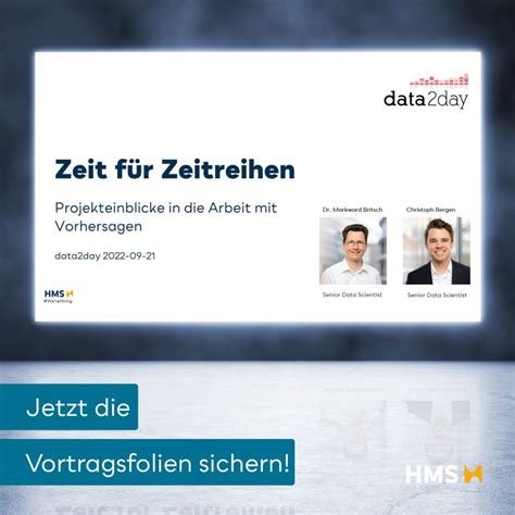 Zeitreihen Machinelearning Data2day Hmsanalytical Hms Data