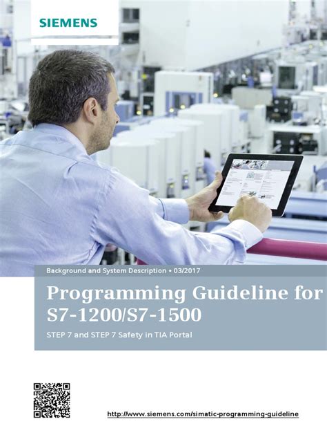 Simatic Programming Guide S7 1200 And 1500 3 2017 Pdf Parameter Computer Programming