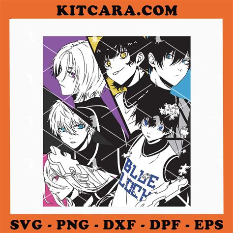 Blue Lock Svg Eleven Svg Aoshi Tokimitsu Svg Gurimu Igarashi Svg