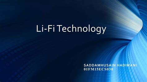 li fi technology pptx