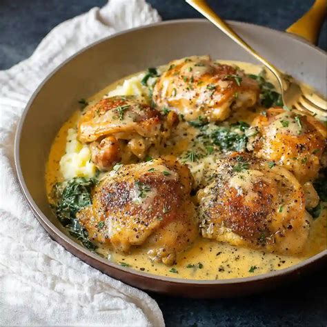 Dijon Chicken Thighs
