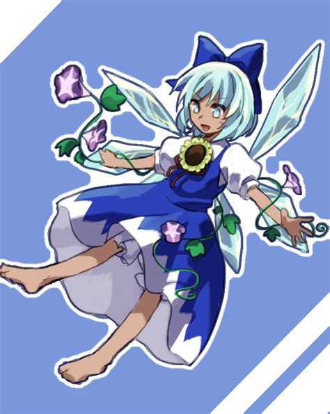 Cirno And Tanned Cirno Touhou Drawn By Kaigen Danbooru