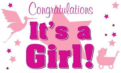 Congratulations Its A Girl Quotes Quotesgram