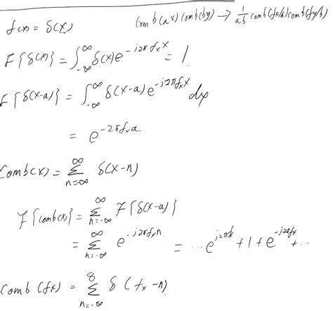 Solved This Is A Question About Fourier Transform Pair I Got