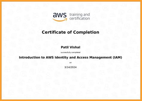 Awscloud Iam Vishal Patil