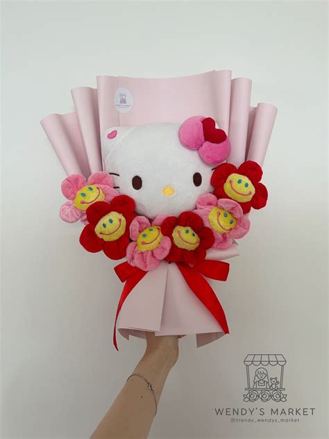 Plush Toy Bouquet Cutie Hello Kitty