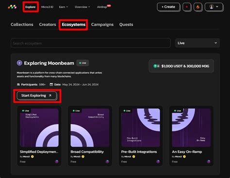 Квест Exploring Moonbeam от Micro3 и Moonbeam