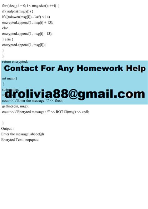 Rot13 Rotate By 13 Places Is A Simple Letter Substitution Cipher T Pdf