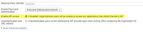 api login with sso clarizen success