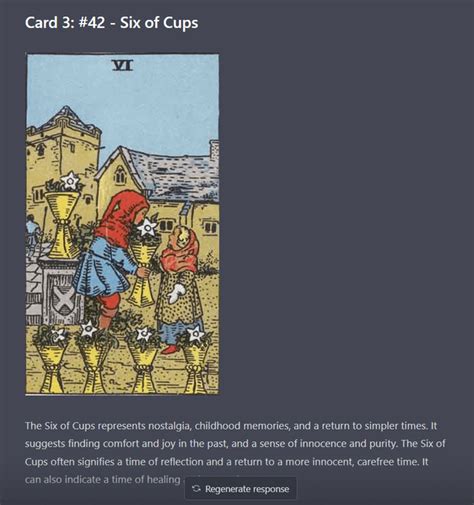 chatgpt can generate images using markdown this prompt pulls tarot