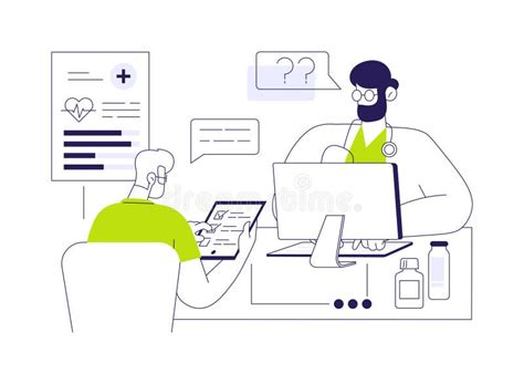 Healthcare Data Collection Abstract Concept Vector Illustration Stock Vector Illustration Of