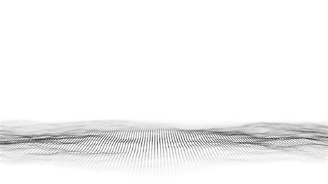 Premium Photo Abstract Wave With Black Points And Lines On White Background Science Background