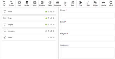 Building A Form FormBuilder DOC