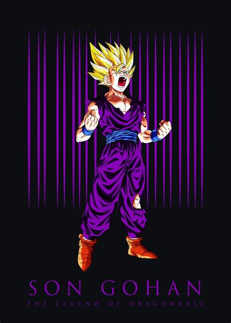 Gohan Poster By Asa Burke Displate