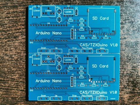 Печатная плата Cas Tzxduino V1 0 117 фиолетовая маска распродажа — Chipkin