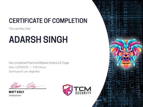Adarsh Singh On Linkedin Im Happy To Share That Ive Completed The