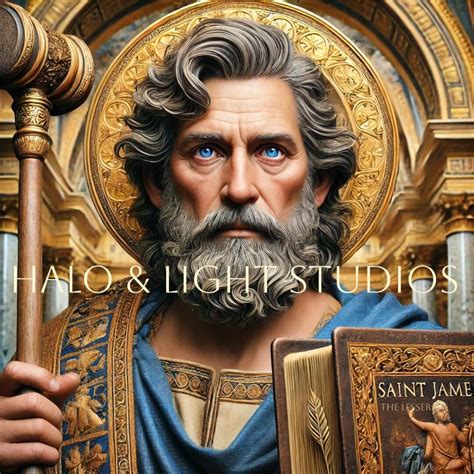 Saint James The Lesser Ultra Lifelike Digital Artwork Renaissance
