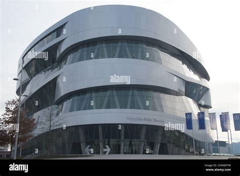 The Mercedes Benz Museum In Stuttgart Germany Is A Modern Building