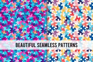 Gender Equality Puzzle Seamless Pattern Graphic By Canvas Elegance Creative Fabrica