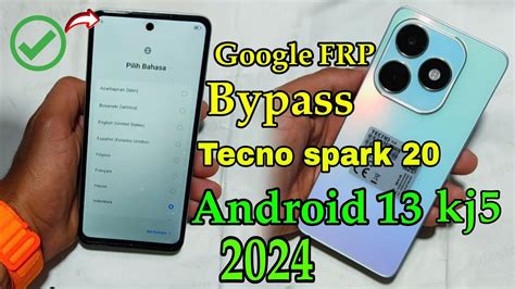 Tecno Spark 20 Google FRP Bypass Android 13 Tecno KJ5 Without Pc YouTube