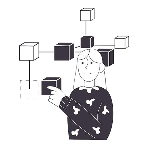 Premium Vector Blockchain Technology