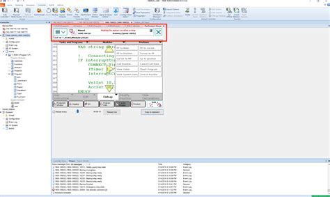 robotprogram still running while e stop is pushed in — abb robotics