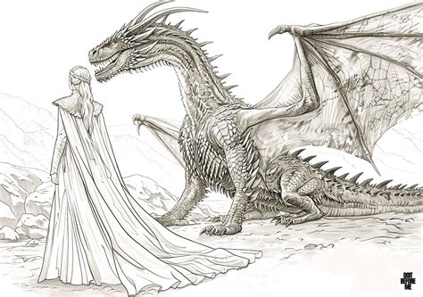 Top 20 Free Realistic Dragon Coloring Pages For Adults 2024