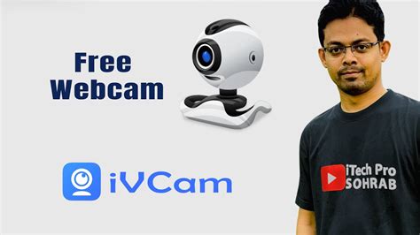 How To Use Your Mobile As A Webcam Via Wifi Ivcam Youtube