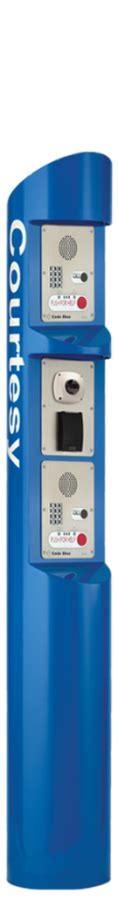 Code Blue Cb 9 T Gatekeeper Pedestal Mount Call Station Car And Truck
