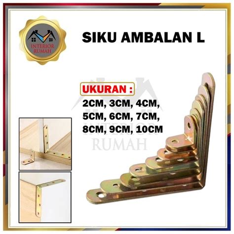 Siku L Besi Siku Rak Verseng Besi Siku L Penyangga Kayu Cm Cm Cm Cm Cm Cm Cm Cm