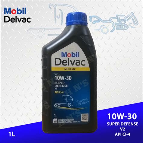 Mobil Delvac Modern Super Defense 10w 30 Diesel Engine Oil 1l 1 Liter