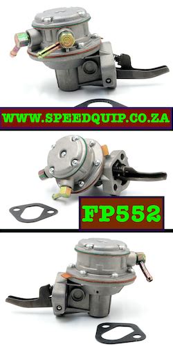 Fuel Pump Fp552 Datsun J15 Engine Speedquip Auto Parts And Accessories