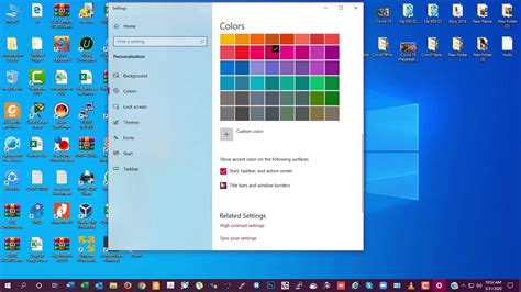 How To Change Taskbar Color YouTube