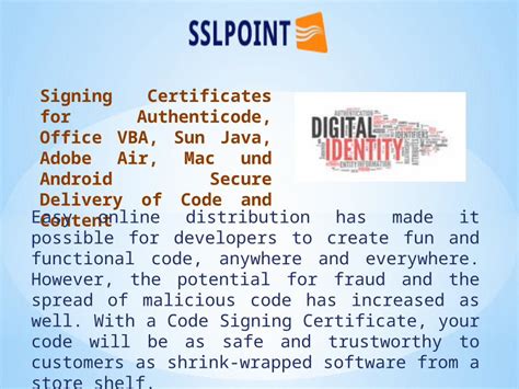 Pptx Best Code Signing Certificate Dokumentips
