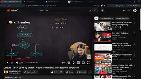 aditya deshmukh on linkedin c chaiaurcode hiteshchoudhary dsa
