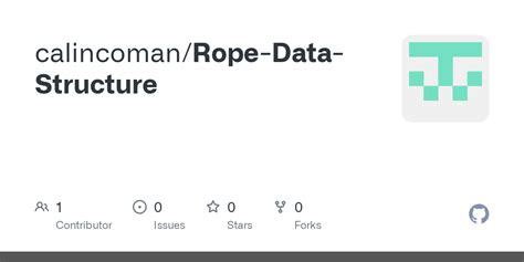 github calincoman rope data structure