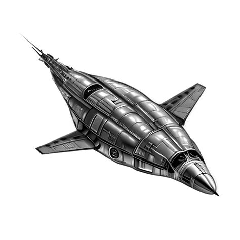 Vintage Spaceship Graphic For Galactic Adventure · Creative Fabrica