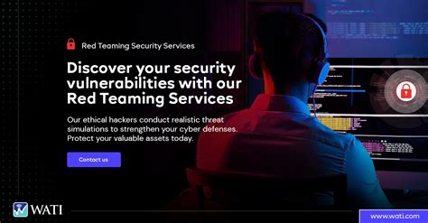 Red Teaming Services Red Team Cyber Security Testing Wati