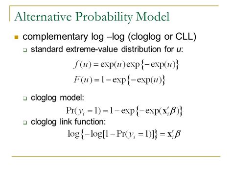 Categorical Data Analysis Week 2 Binary Response Models Binary And
