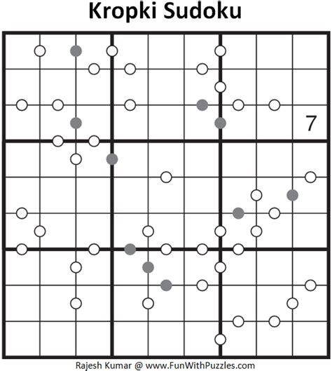 Kropki Sudoku Daily Sudoku League 127 Sudoku Sudoku Puzzles