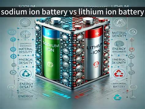 Sodium Ion Battery Vs Lithium Ion Battery Comprehensive Comparison