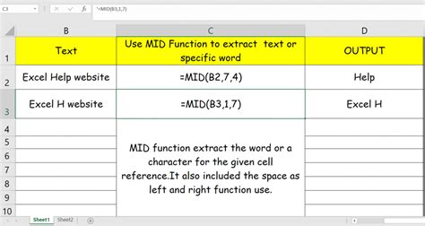 MID Function In Excel Excel Help MID Function In Excel Excel Help