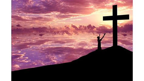 Prayer In Nature Background