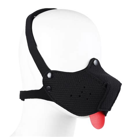 Mog Latest Custom Made Sex Head Restraints Leather Hood Sexmask Sexy Cosplay Role Puppy Play